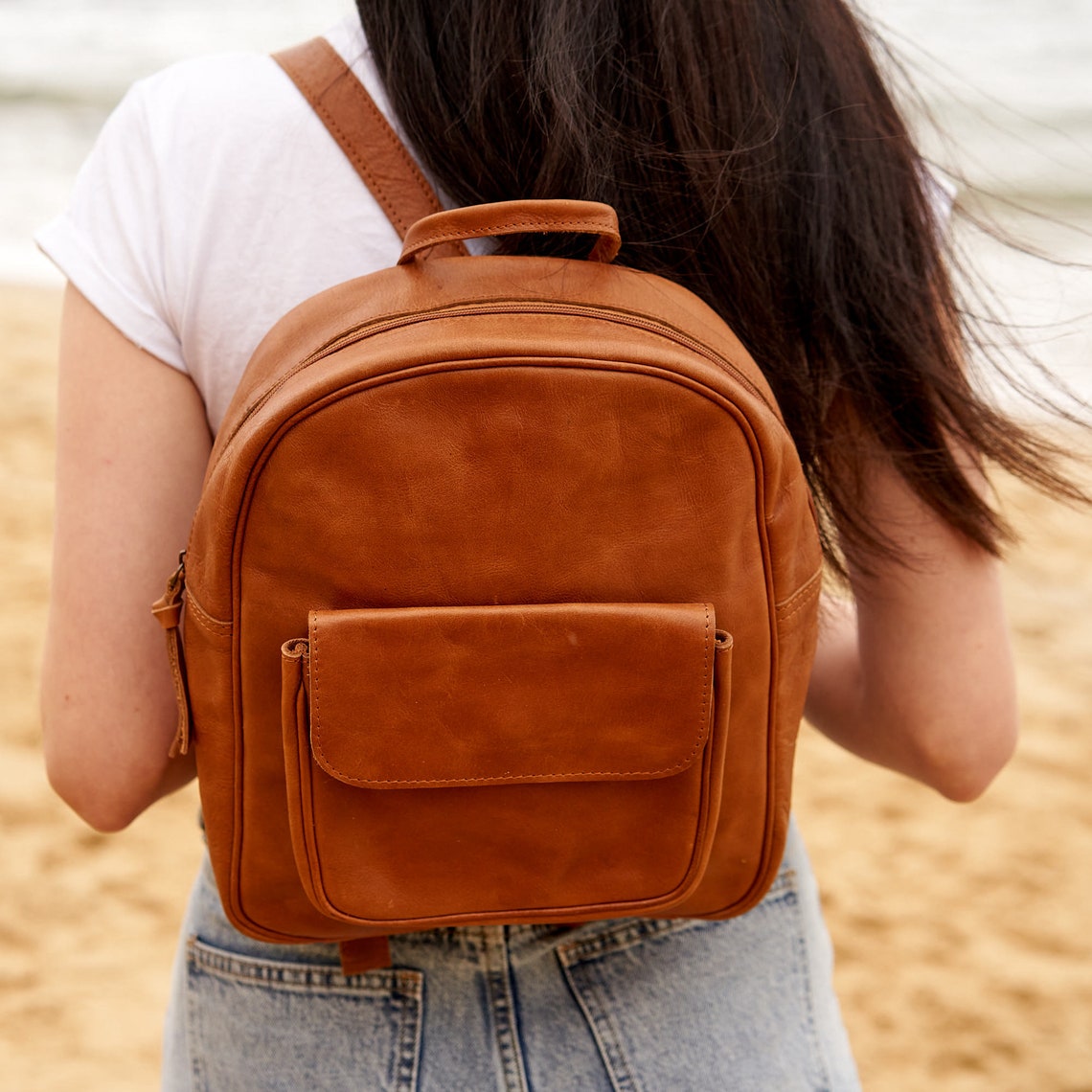 Wanderlust Companion Women's Leather Backpack – Leatherly AU
